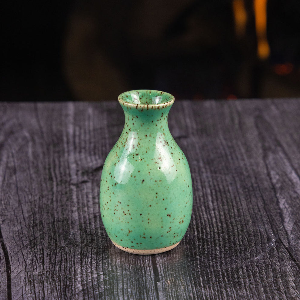 Pot #479 Miniature Tiny Stoneware Bud Vase - Dan Pearce Ceramics
